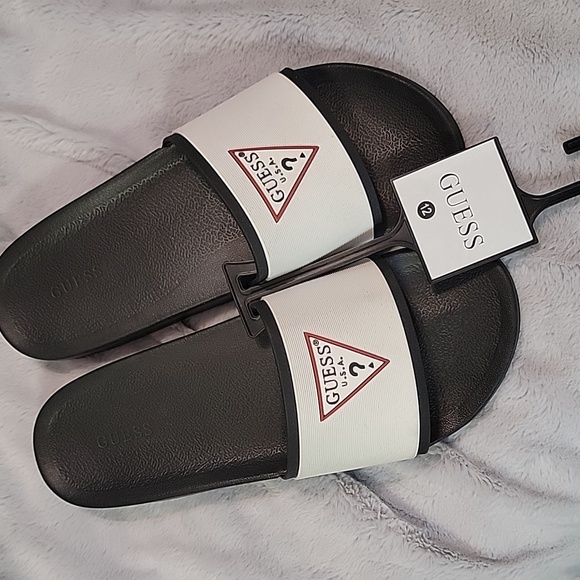 Guess | Shoes | Worn Once Guess Slides | Poshmark